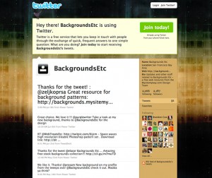 Starfield Tileable Twitter Background Tutorial